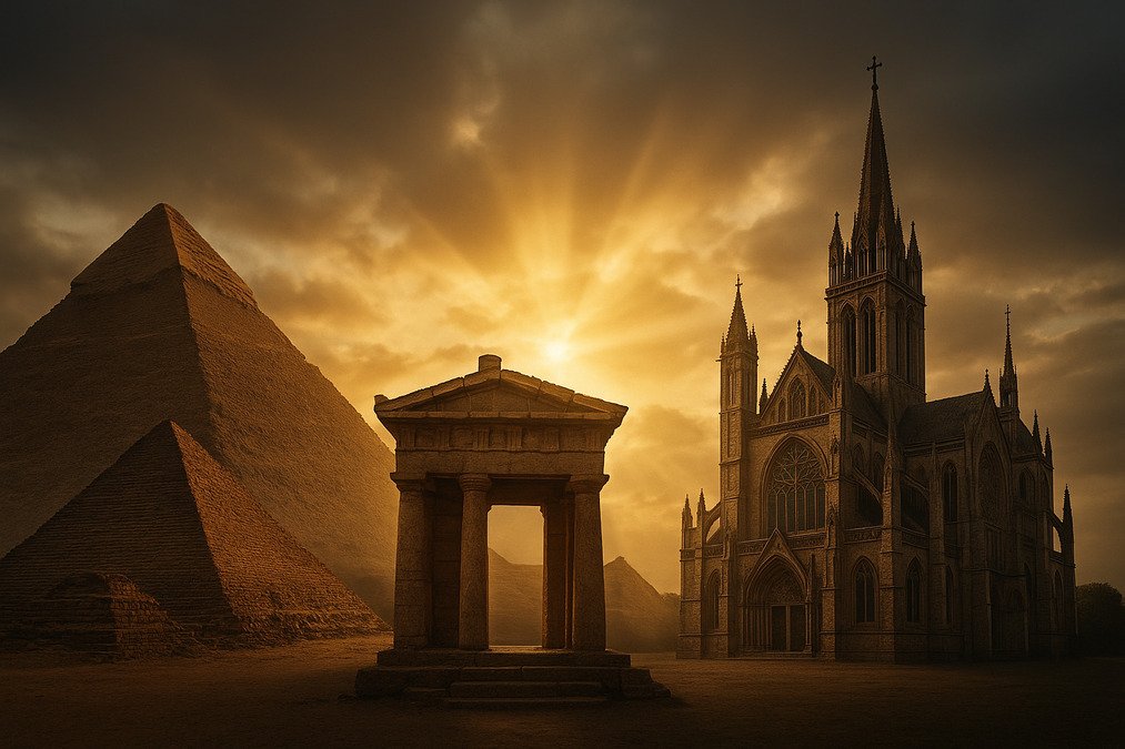 Lydens Rolle i Rituel Arkitektur – Hvorfor Pyramider, Templer og ...