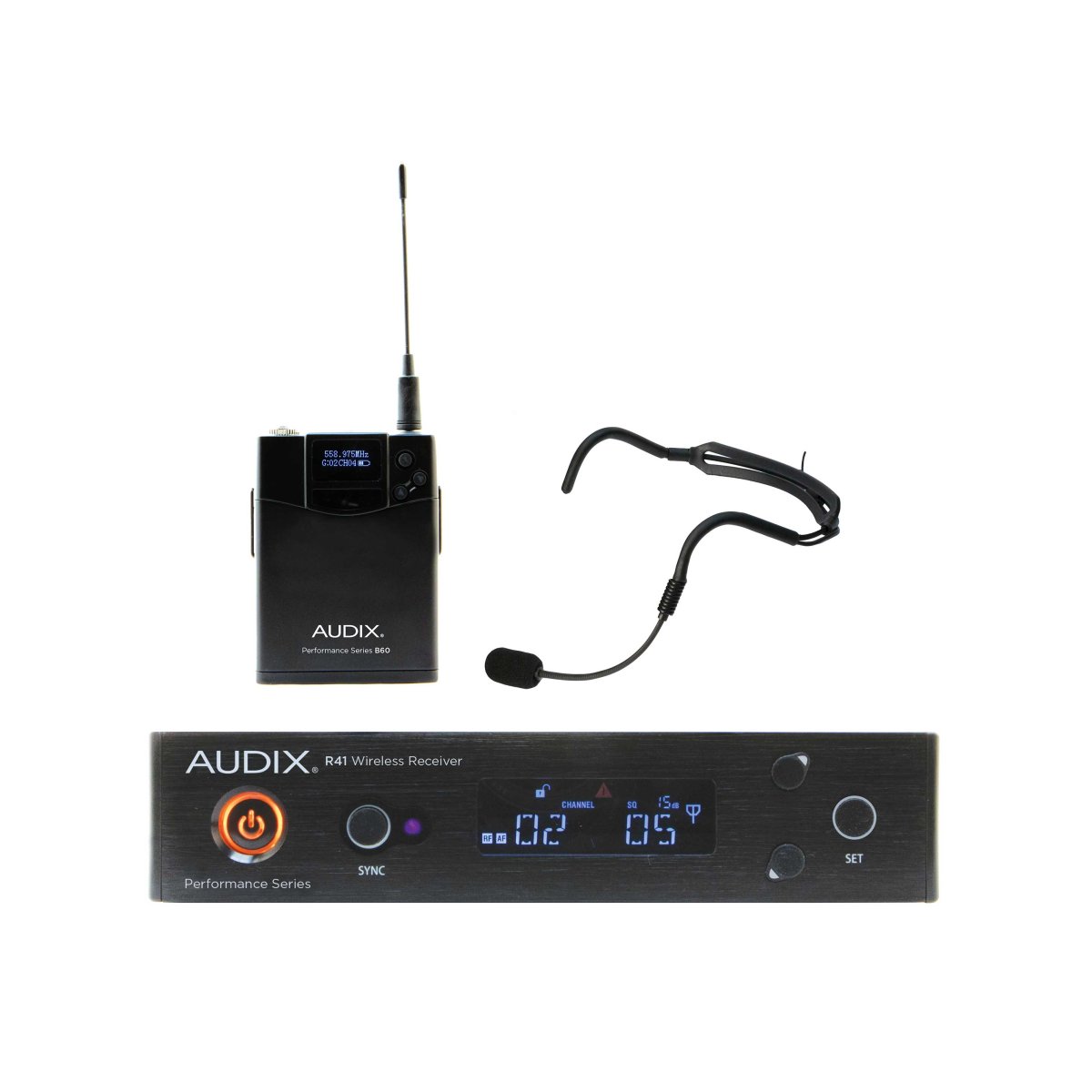 Audix AP41 HT2 Trådløs System m/headset - Trådløs Headset Mikrofoner ...