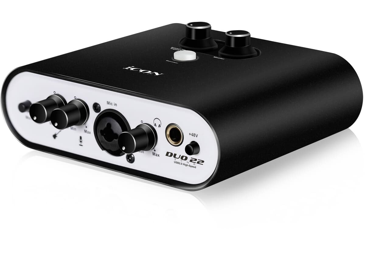 iCon Duo22 Dyna USB Audio Interface - Audio Interface/Ekstern Lydkort ...